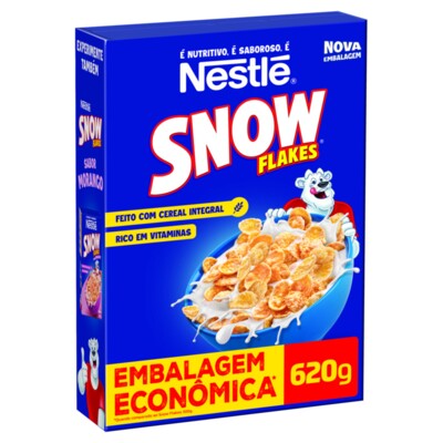 Cereal Nestle Snow Flakes 620g é aqui na Barcelos