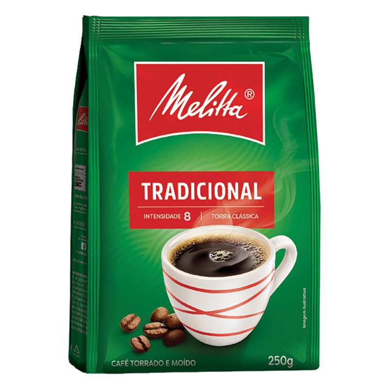 Cafe Melitta 250g Tradicional é aqui na Barcelos