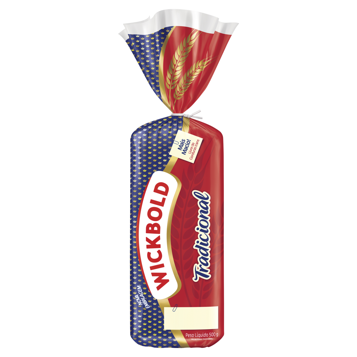 Pao de Forma Wickbold 450g Tradicional é aqui na Barcelos