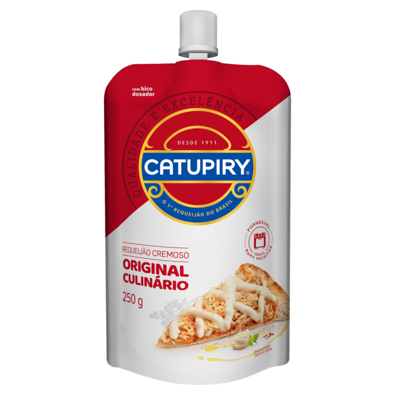Requeijao Catupiry 250g Pouche é aqui na Barcelos