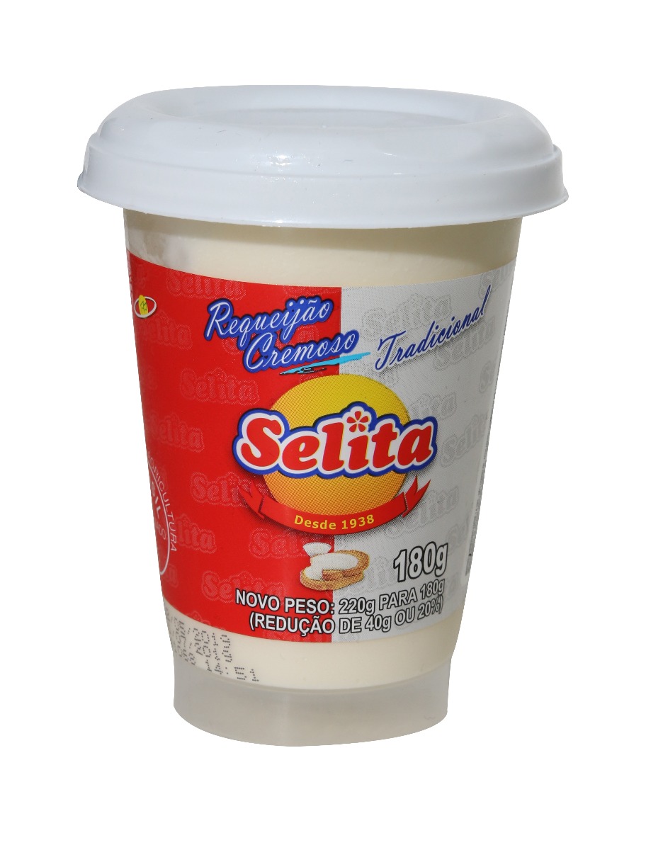 Requeijao Cremoso Selita 180g Tradicional é aqui na Barcelos