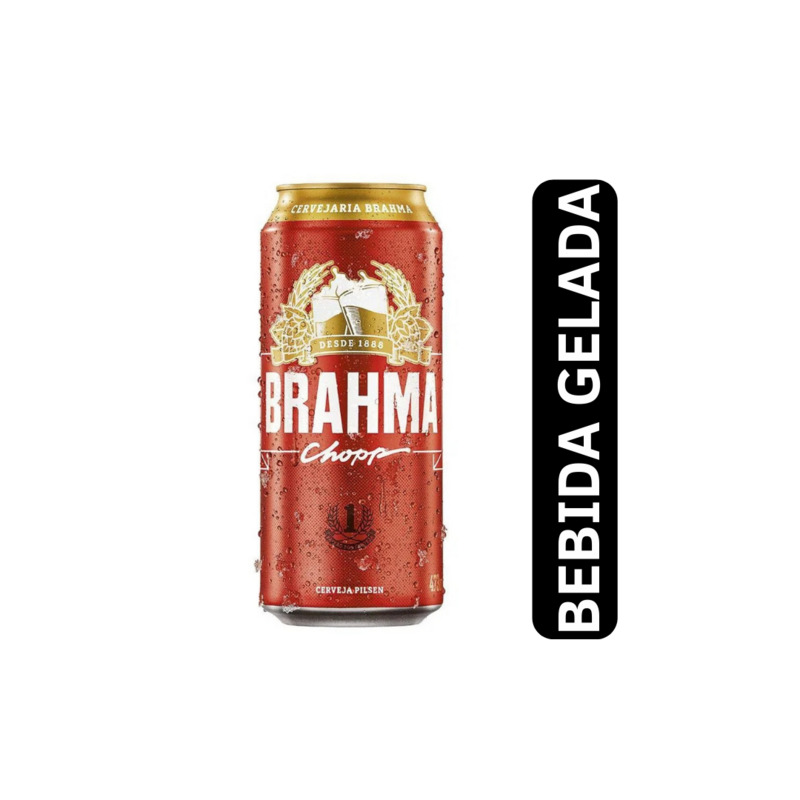 Cerveja Pilsen Brahma 473ml Lt Gelada é aqui na Barcelos