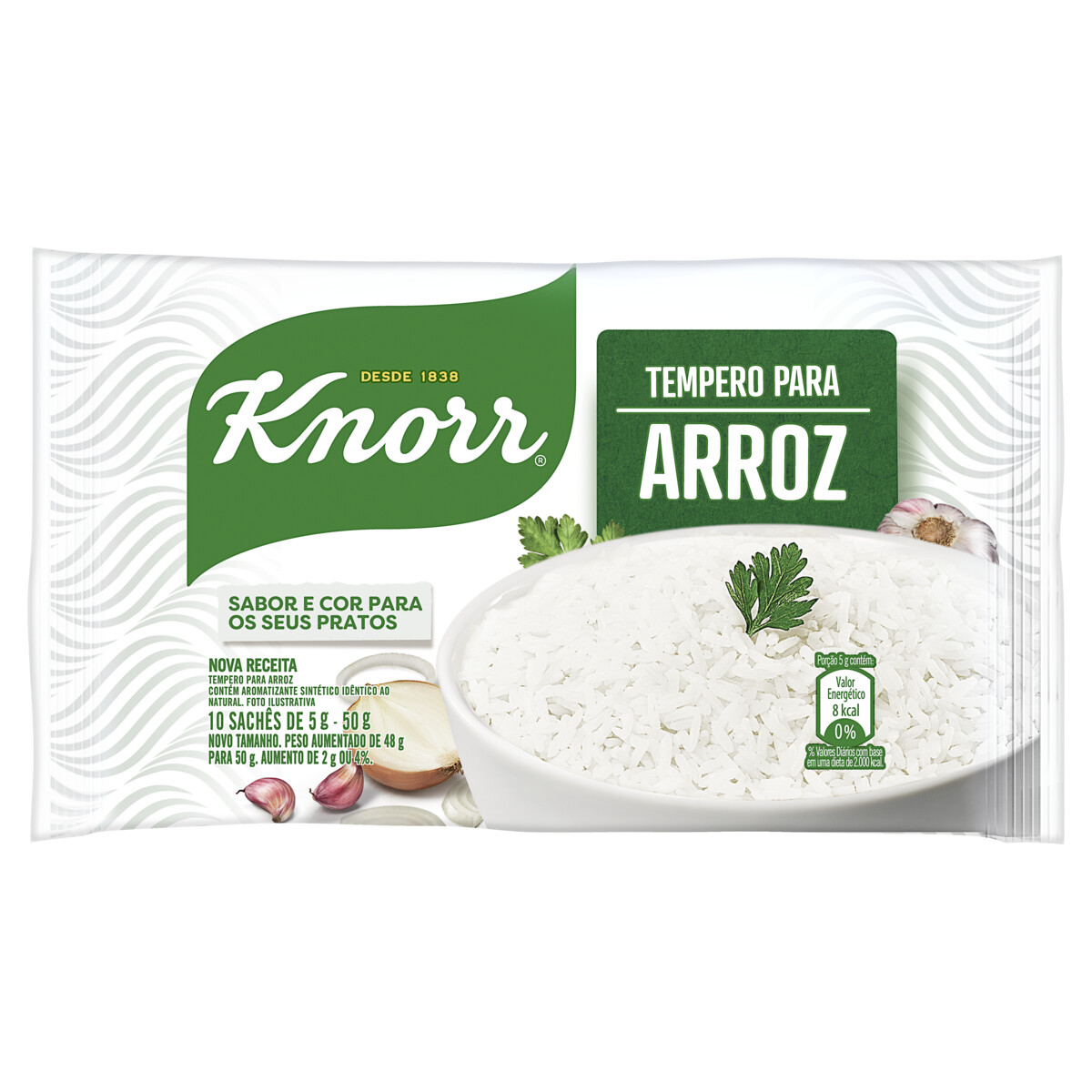 Tempero em Po Knorr 50g P/arroz é aqui na Barcelos