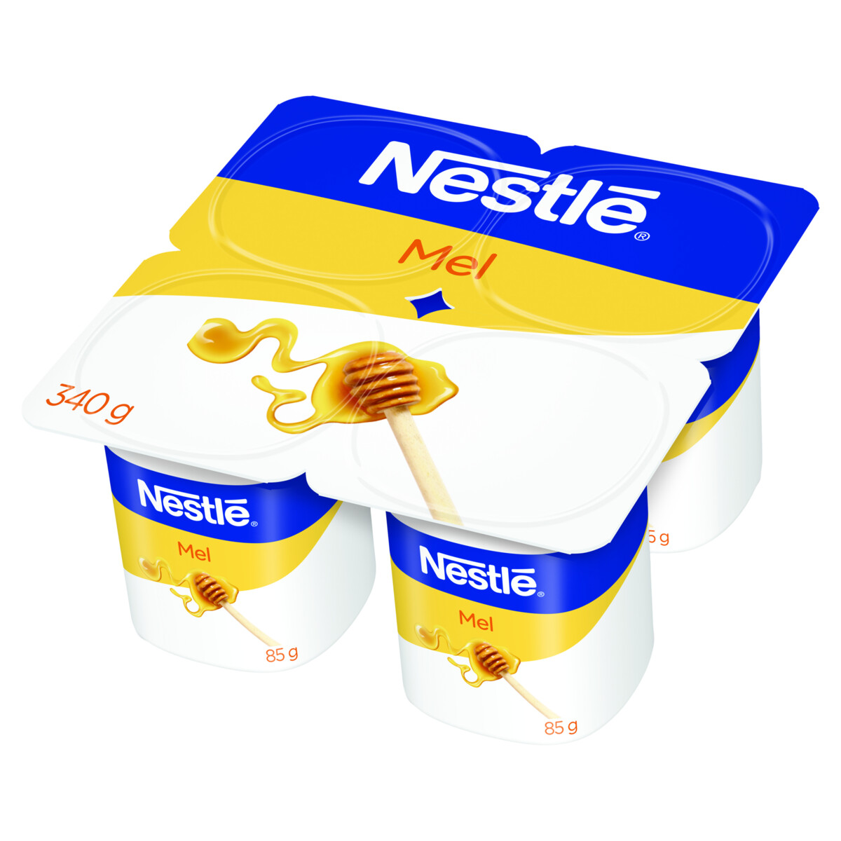 Iogurte Nestle 340g Natural Mel Br é aqui na Barcelos
