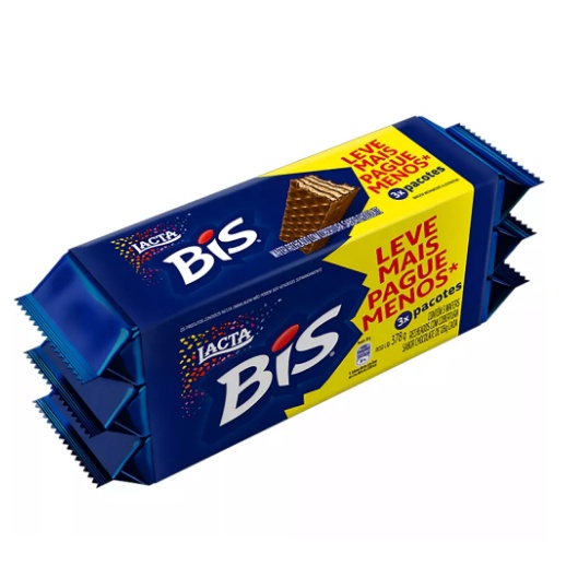 Bis Lacta 302,4g Ao Leite é aqui na Barcelos