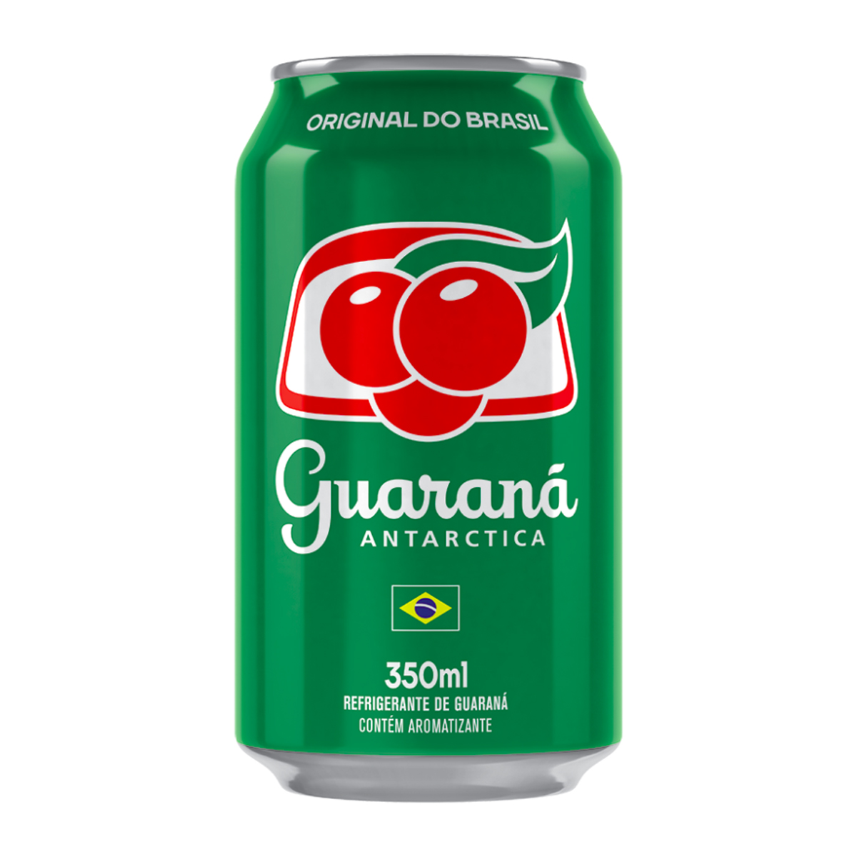 Refrigerante Antarctica 350ml Lata Original é aqui na Barcelos